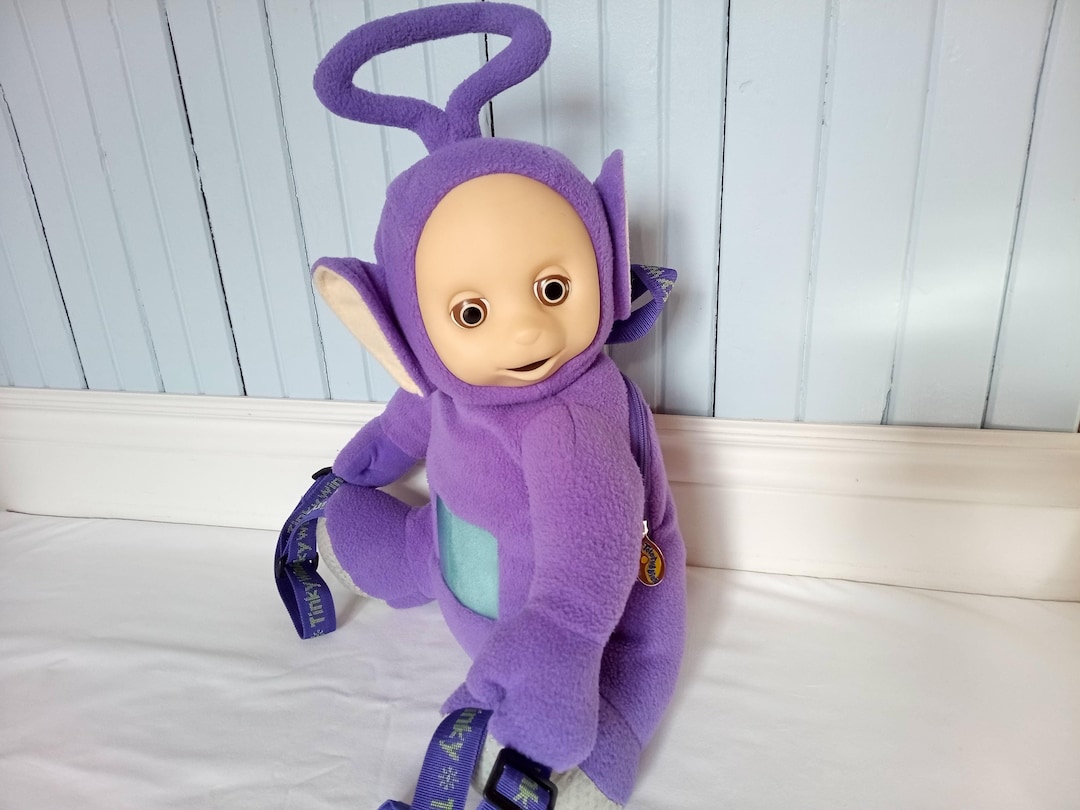 TINKY WINKY Teletubbies SAC à Dos Violet/peluche Collection Nostalgie ...