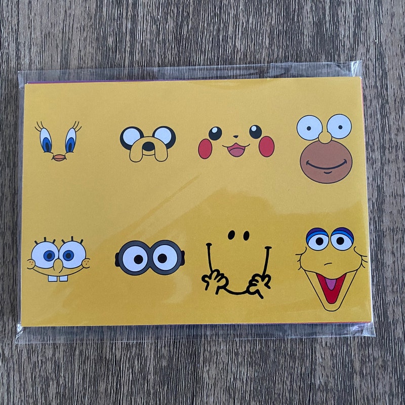 Cartoon Postcard - Etsy UK