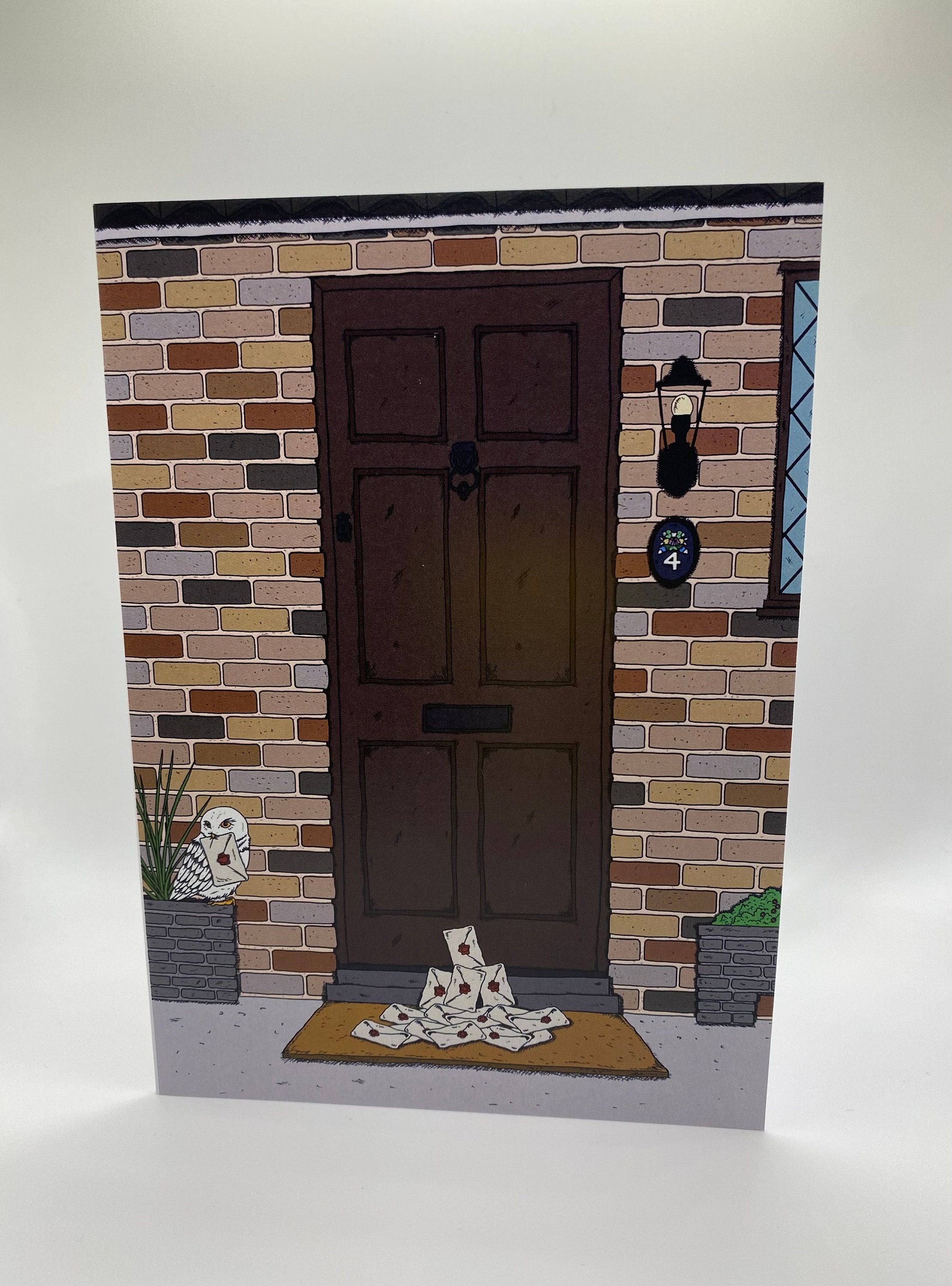 4 Privet Drive Card - Etsy