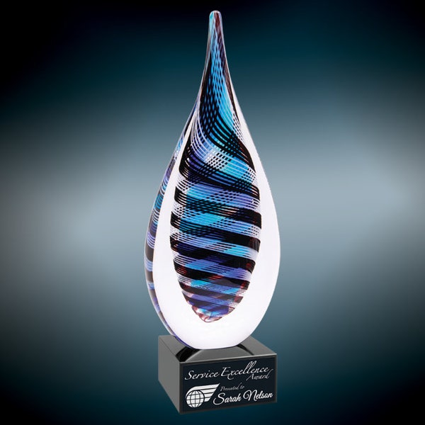 Glass Award - Etsy