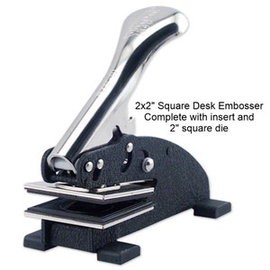 Custom Embosser * Made-to-order Seal Press \ Personalized Desk Embosser ...