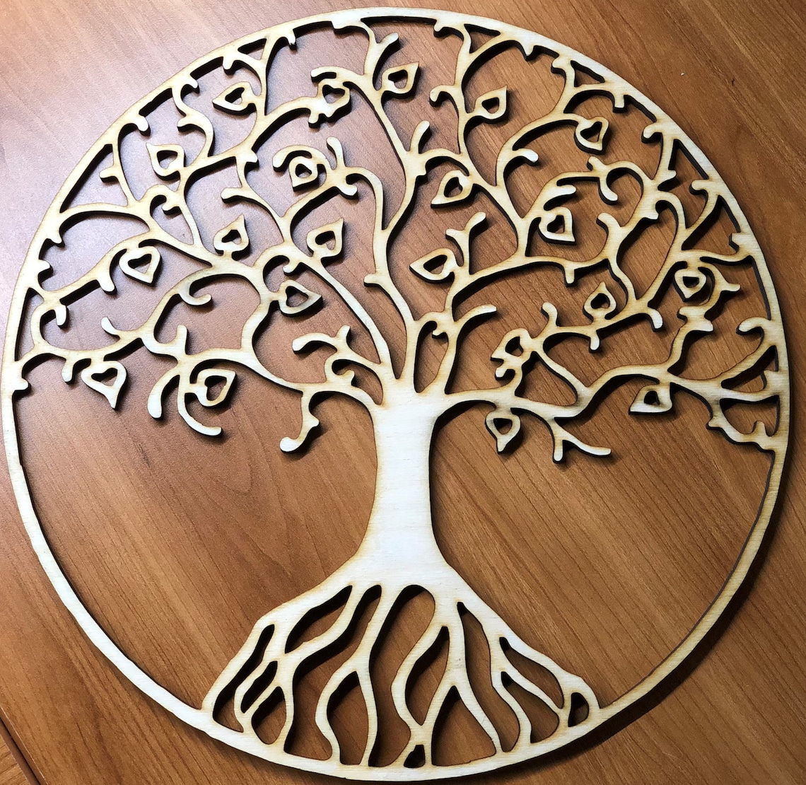Tree of Life. Family Tree Wooden Tree of lifeWooden Wall | Etsy