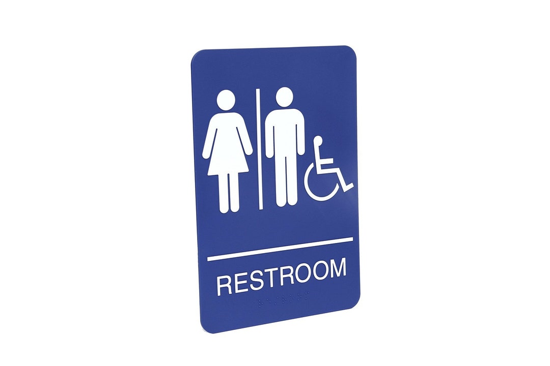 6x9 ADA Signs, Multilayered Signs, Layered Signs, Dimensional Signs ...