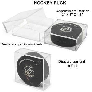 Clear Display Case With Custom Aluminum Plate * Sports Collectible ...