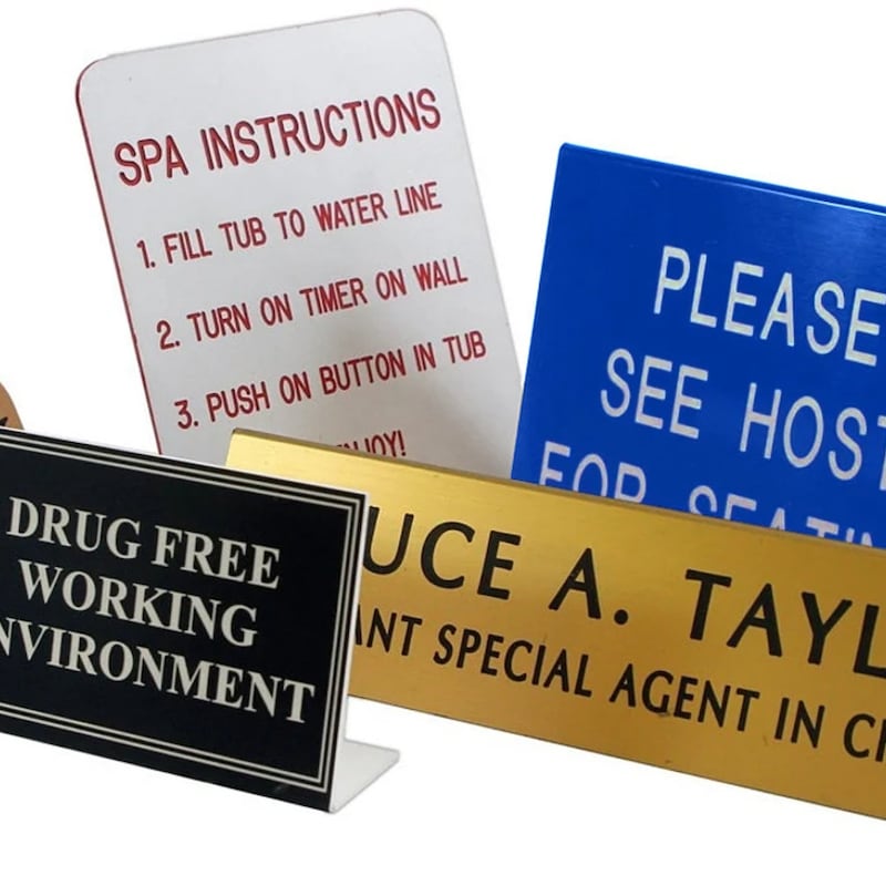 Reserved Signs Table Top - Etsy