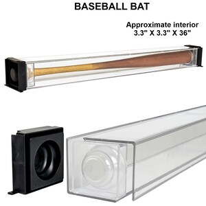 Clear Display Case With Custom Aluminum Plate * Sports Collectible ...