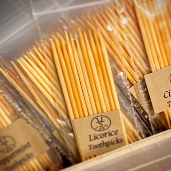 Wood Toothpicks - Etsy