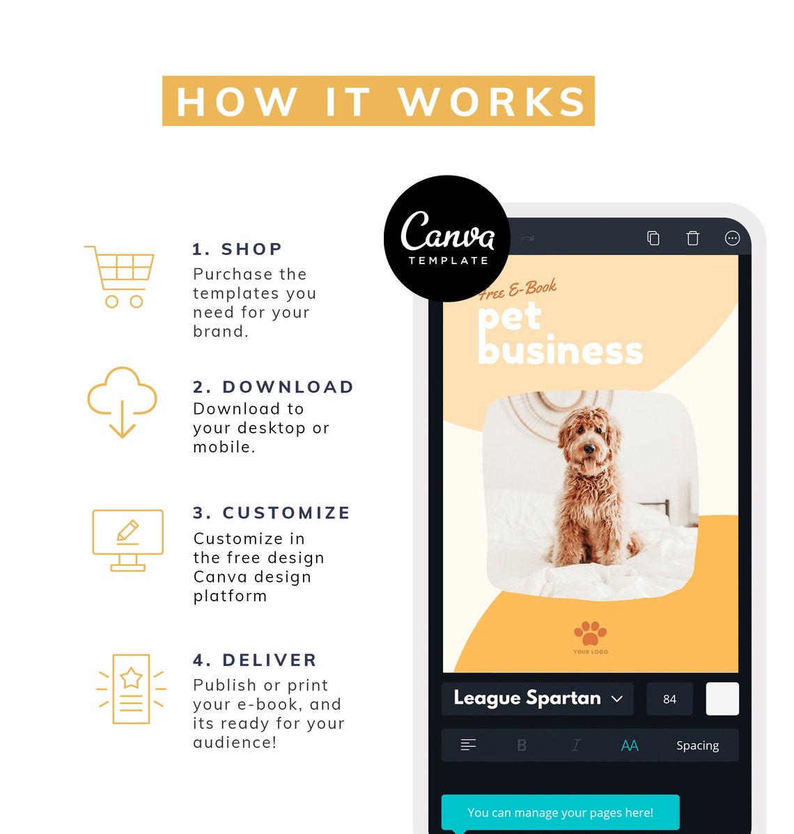 PETS EBOOK TEMPLATE Canva Canva Template Workbook Template | Etsy PETS EBOOK TEMPLATE Canva Canva Template Workbook Template | Etsy