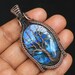 Spectacular Life of Tree Pendant, Blue Fire Labradorite Wire Wrap ...