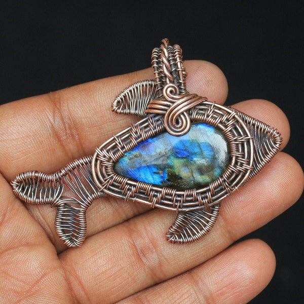 Fish Pendant - Etsy