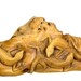 Wood Reptile Sculpture Hand Carved Folk Art 5 Lizards on Burlwood ...