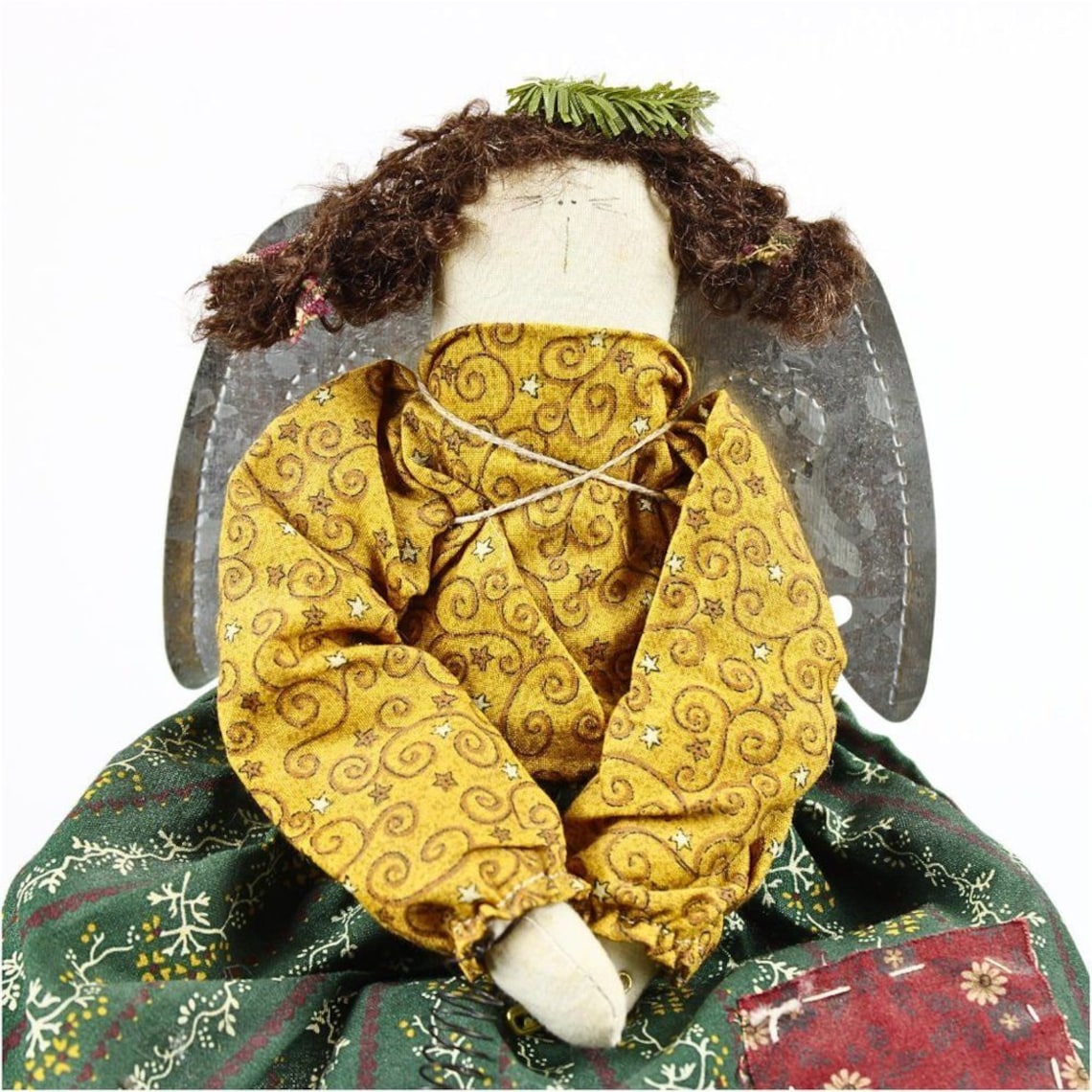 Vintage Doll Folk Art Angel Cottagecore 90s My Backporch Friends Home ...