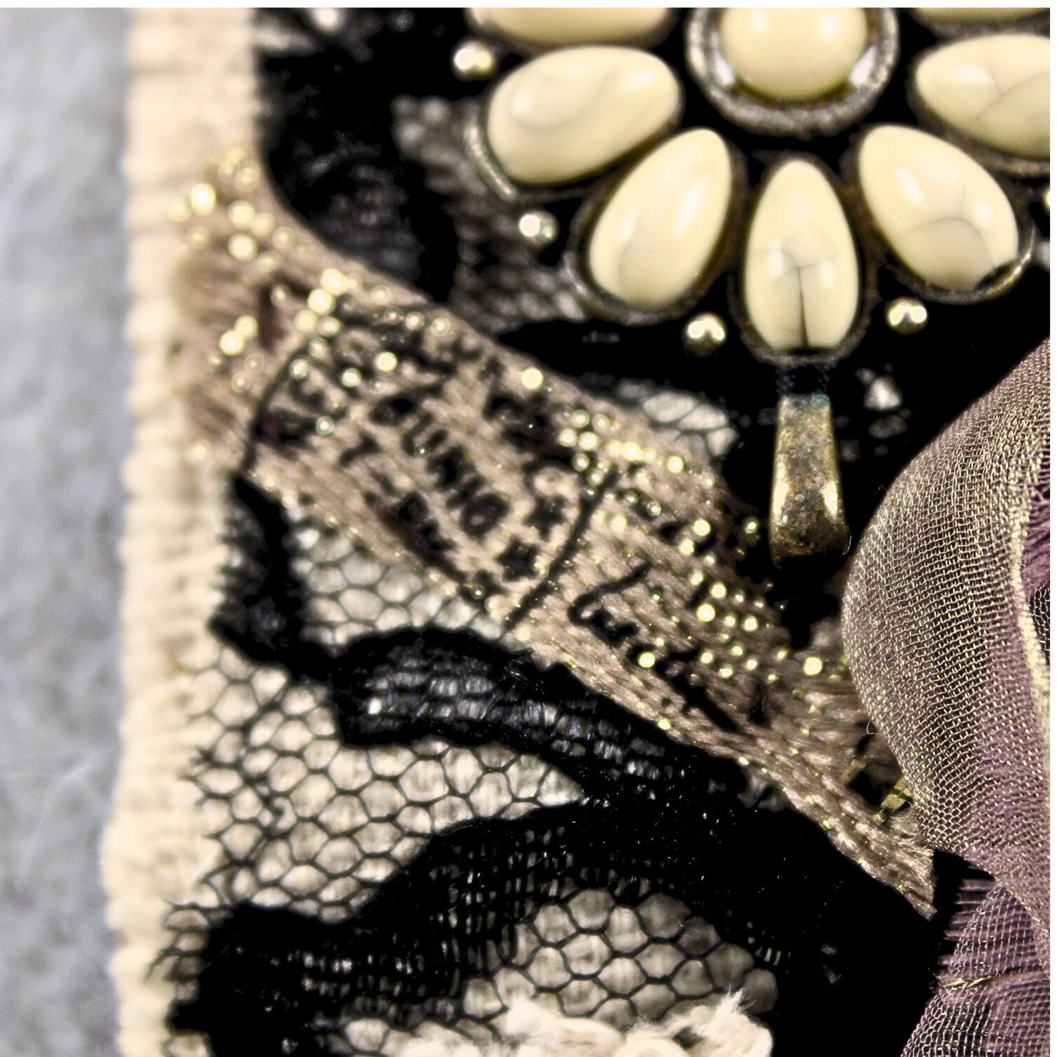 Women's Cloth Brooch, Victorian Fabric Jewelry Art, Fabric Kilt Pin, Upcycled Wearable Art ...