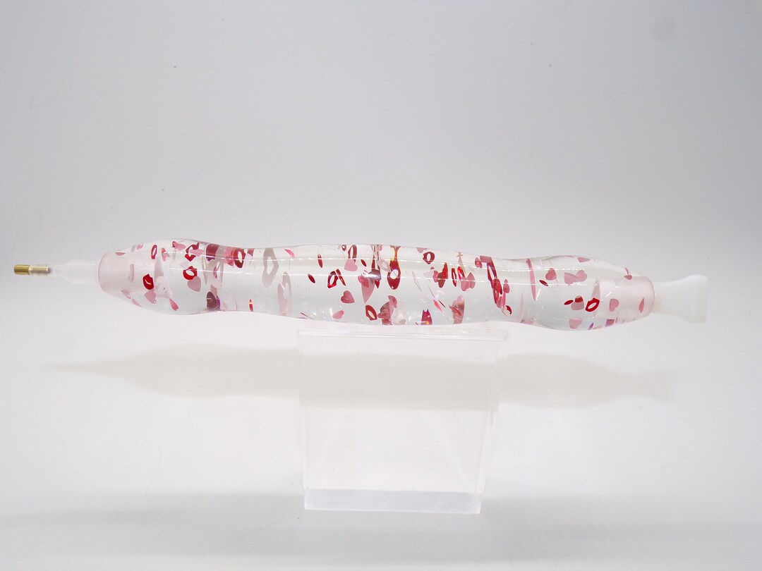 Diamond Painting Pen, Hearts, Lips, Kisses Glitter, See-thru, Stylus ...