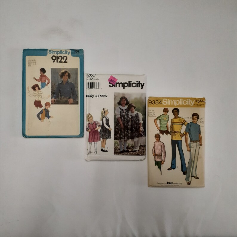 Old Vintage Simplicity Sewing Patterns 60s 70s 80s 90's - Etsy