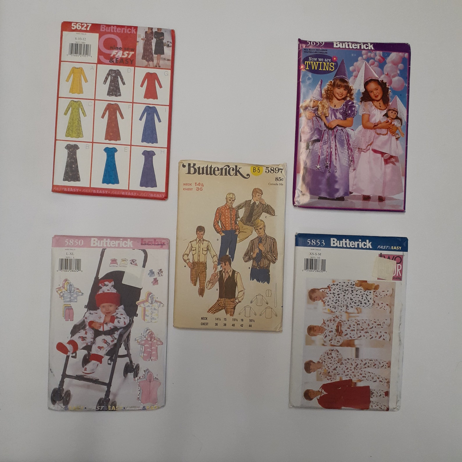 Old Vintage Butterick Sewing Patterns 60s 70s 80s 90s Retro - Etsy