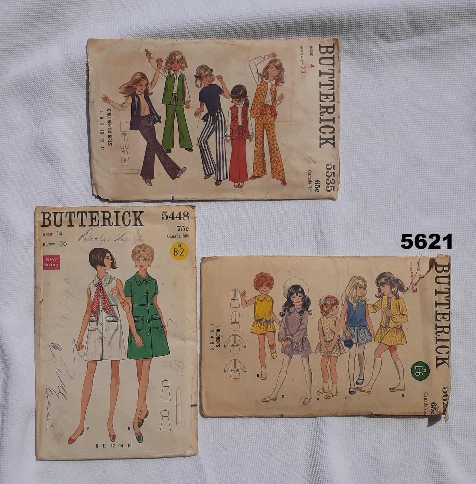 Old Vintage Butterick Sewing Patterns 60s 70s 80s 90s Retro - Etsy