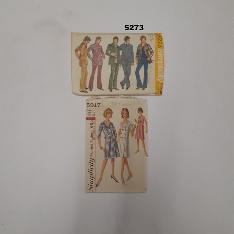 Old Vintage Simplicity Sewing Patterns 60s 70s 80s 90's - Etsy