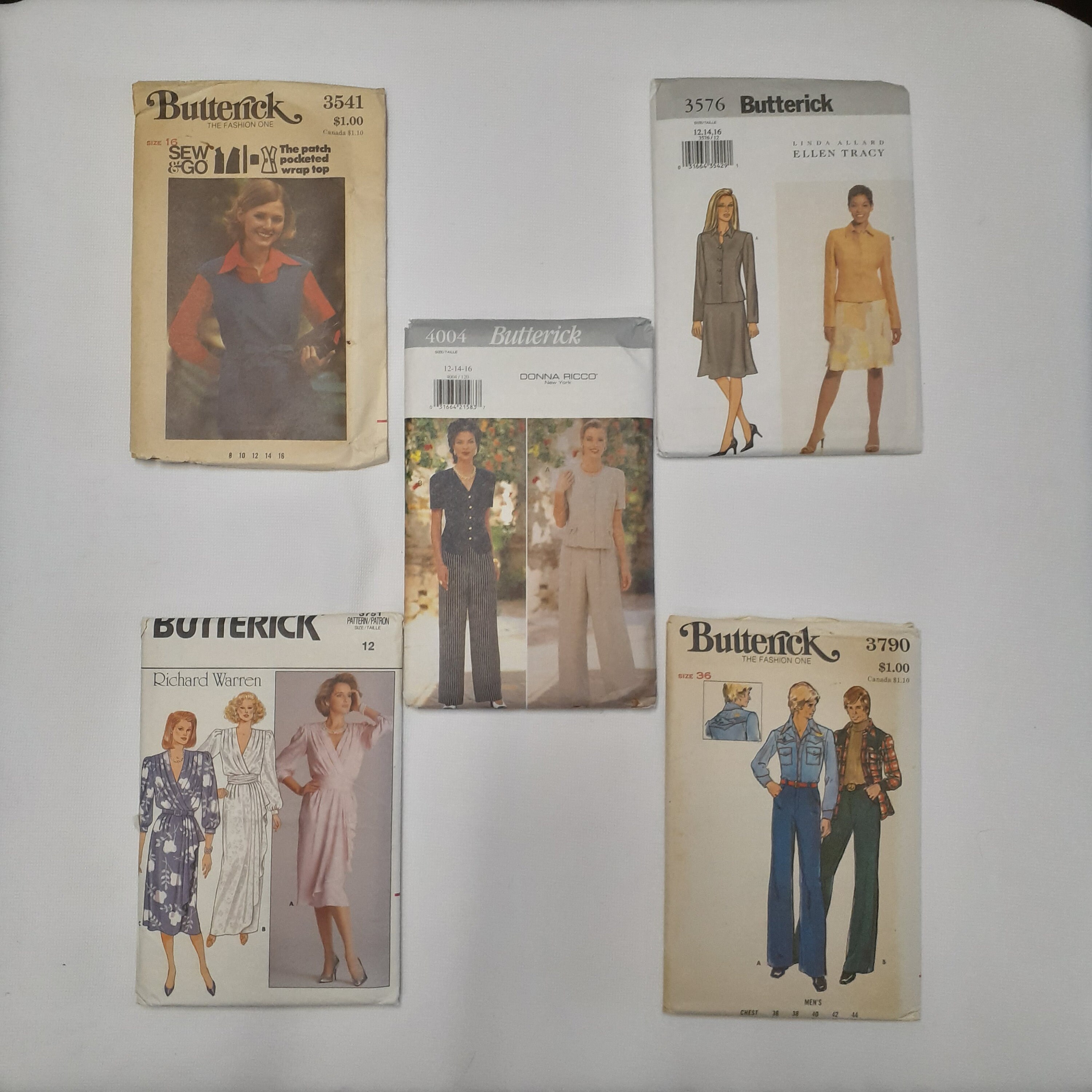 Old Vintage Butterick Sewing Patterns 60s 70s 80s 90s Retro - Etsy