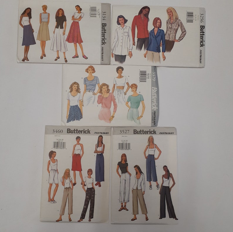 Old Vintage Butterick Sewing Patterns 60s 70s 80s 90s Retro - Etsy