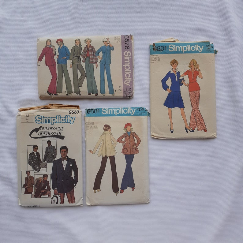 Old Vintage Simplicity Sewing Patterns 60s 70s 80s Retro | Etsy