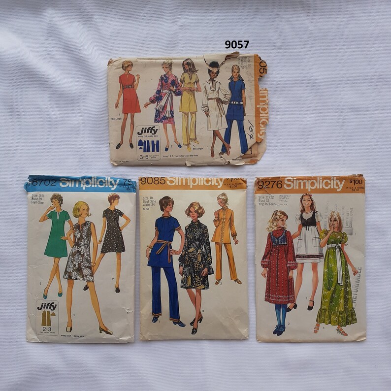 Old Vintage Simplicity Sewing Patterns 60s 70s 80s Retro | Etsy