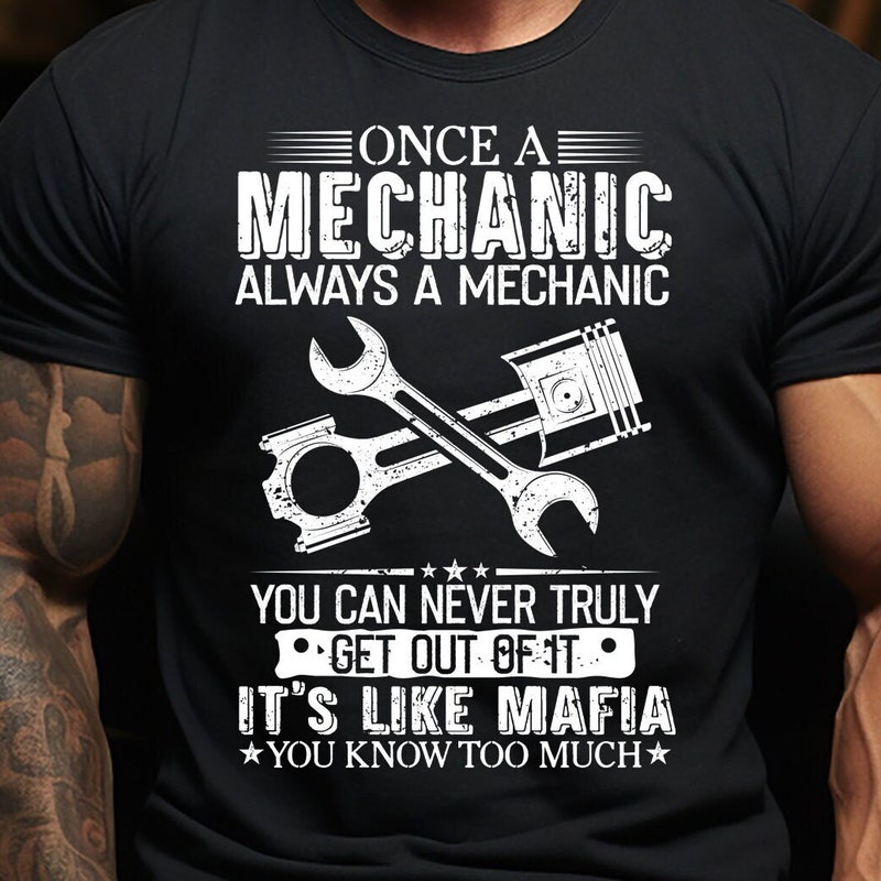 Mechanic T Shirt - Etsy