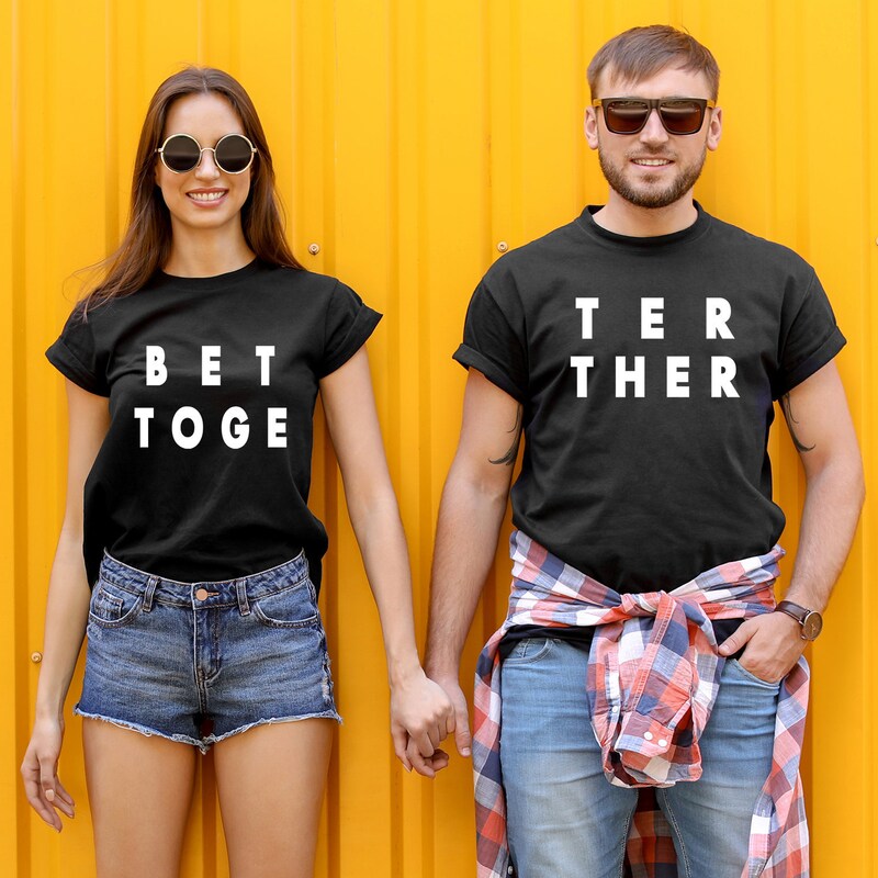 Couples T Shirt - Etsy