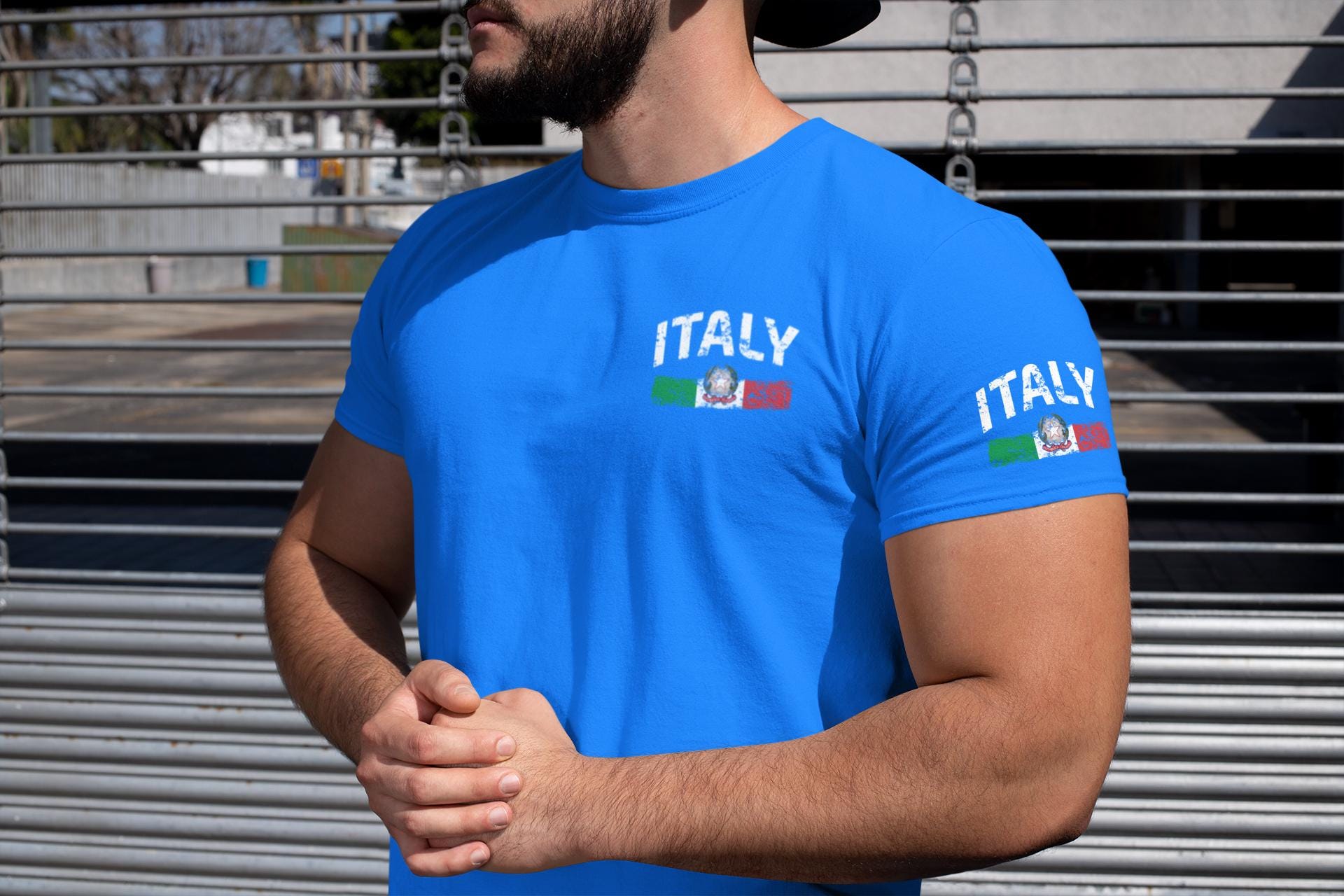 Italy T-shirt With Italian Flag | Italy Logo Shirt | Italian Gift Tee ...