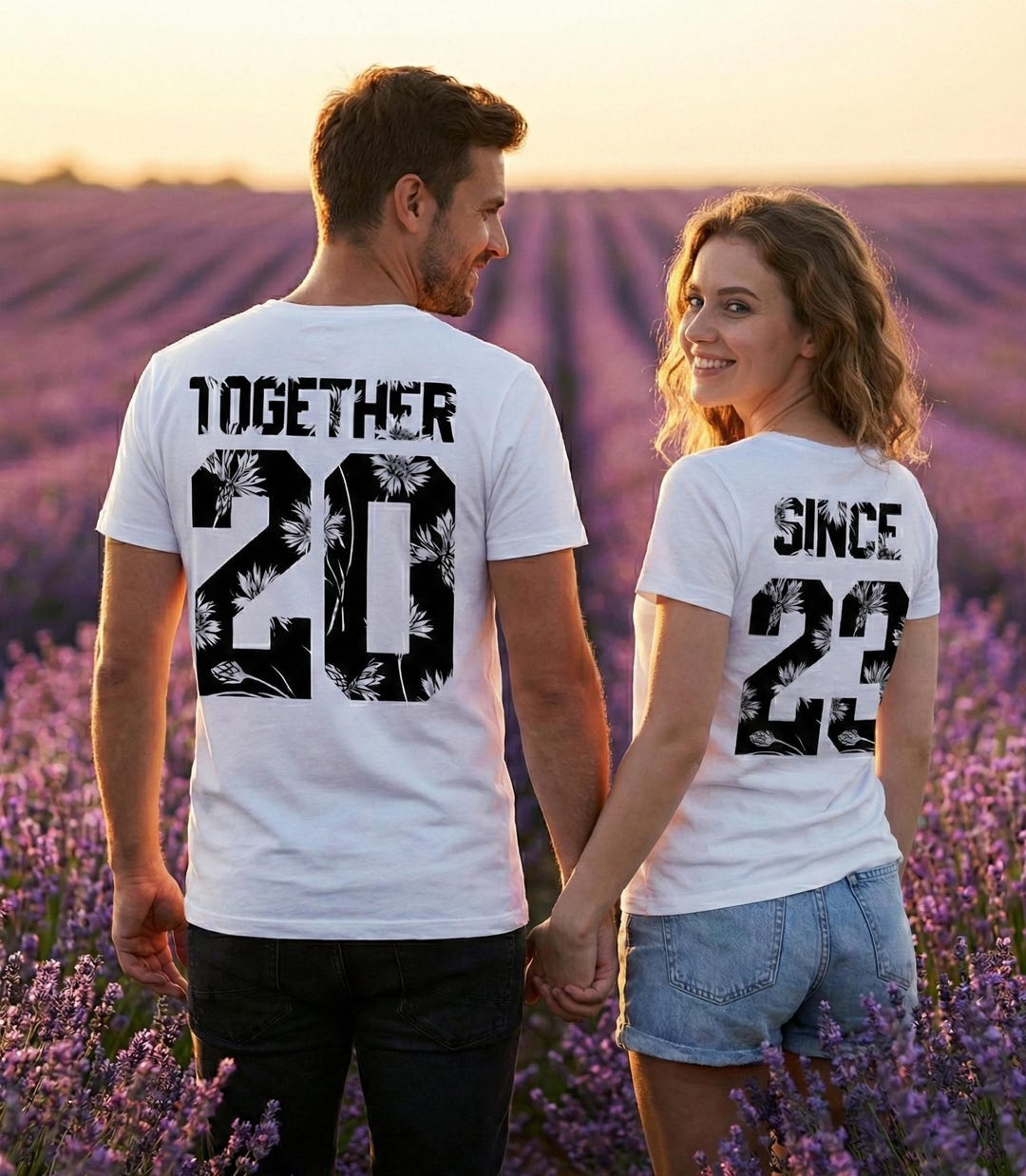Personalized Together Since Shirts – Matching Couple Gift for ...