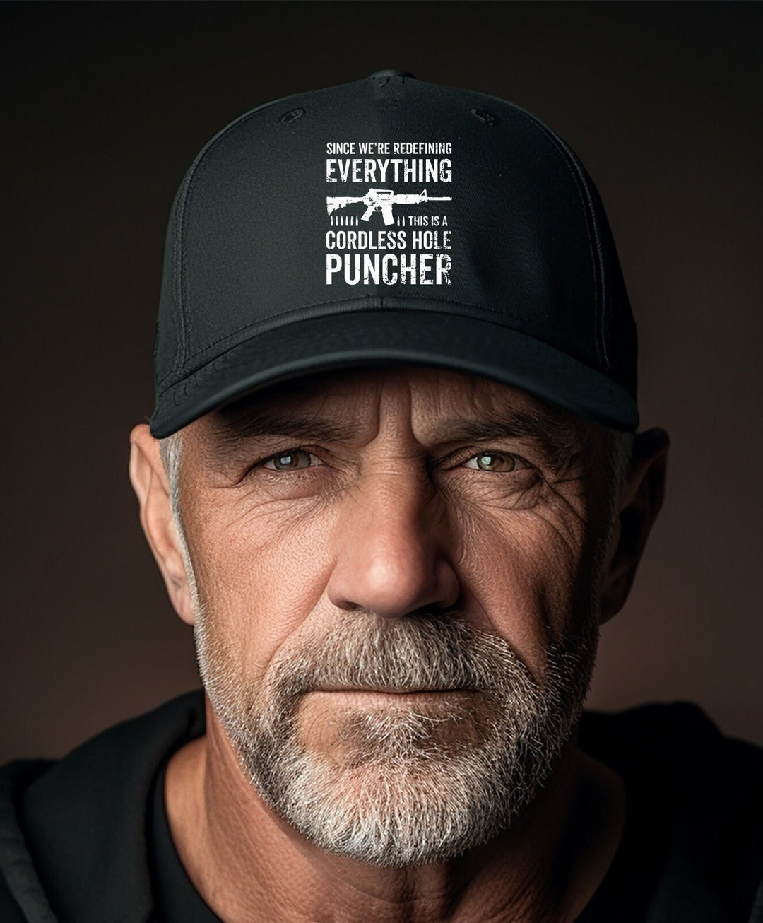 Mens Pro Gun Hat Since We Are Redefining Everything Cordless Hole ...
