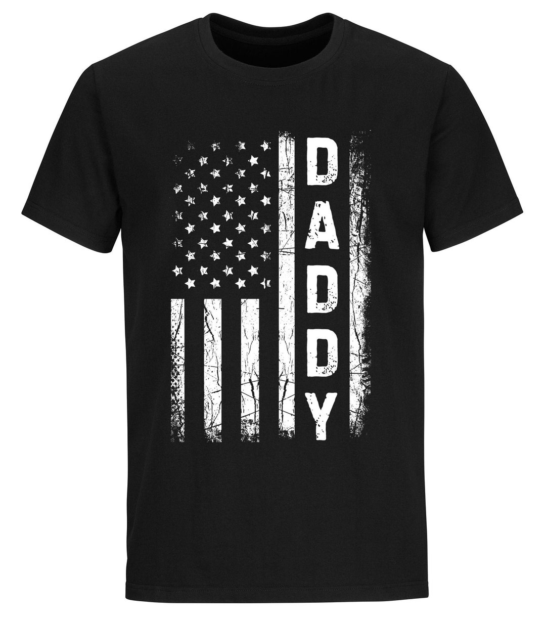 Daddy Shirt American Flag Tshirt Father's Day Gift - Etsy