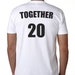Couples T-shirts: "together Since 2018" Anniversary Matching Shirts - Etsy