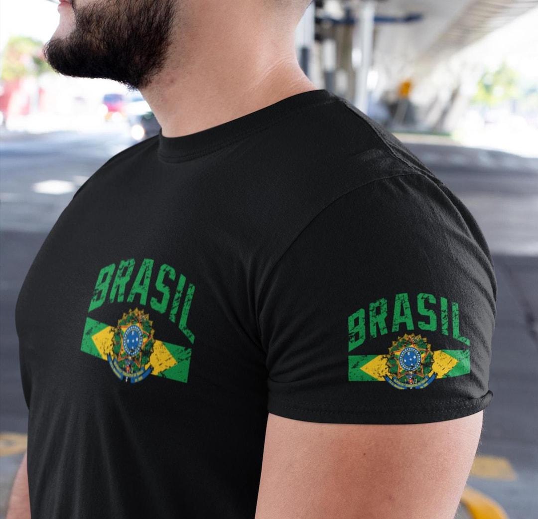 Brasil T-shirt | Brazilian Flag Shirt | Brazil Logo Tee | Brazilian ...