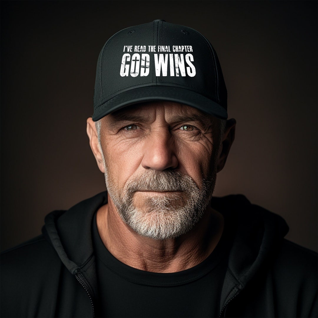 God Wins I've Read the Final Chapter, Inspirational Hat, Christian Gift ...