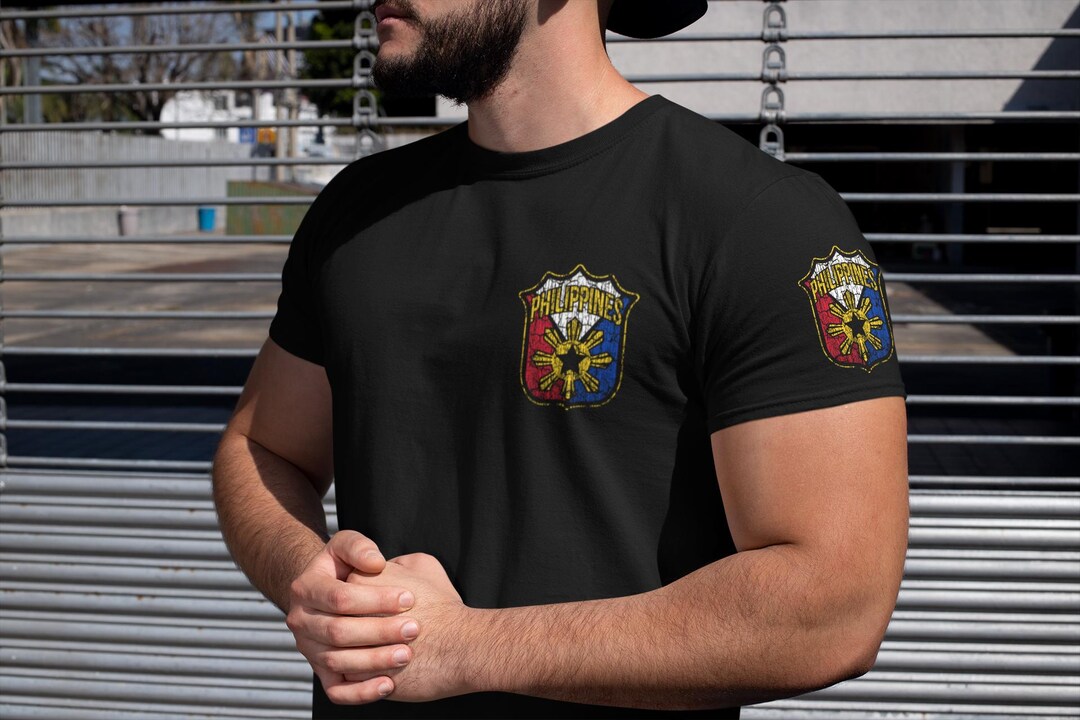 Philippines T-shirt | Filipino Flag Shirt | Philippines Logo Tee ...