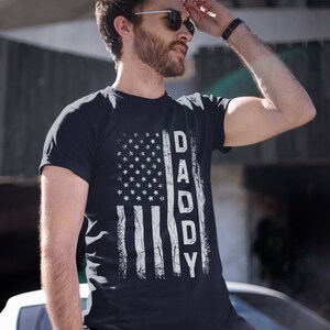 Daddy Shirt American Flag Tshirt Father's Day Gift American Flag ...