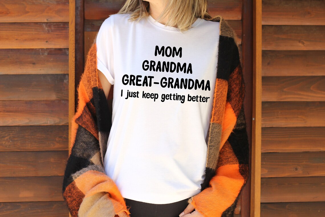 Mom Grandma Great-grandma Shirt, Mother's Day Gift for Grandma, Gift ...