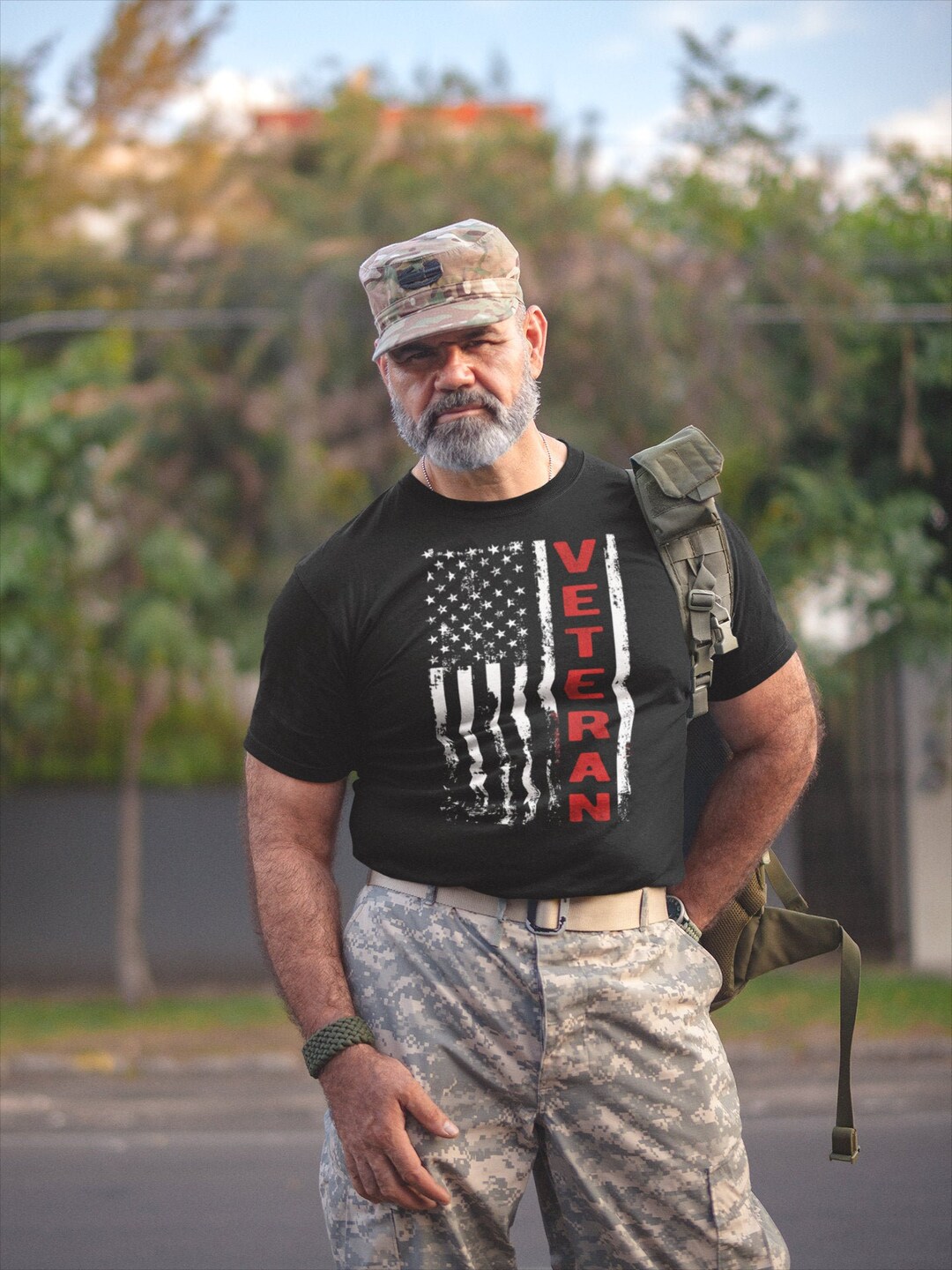 Patriotic Shirts Veteran Shirts for Men American Flag Veteran Gifts for ...