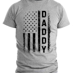 Daddy Shirt American Flag Tshirt Father's Day Gift American Flag ...