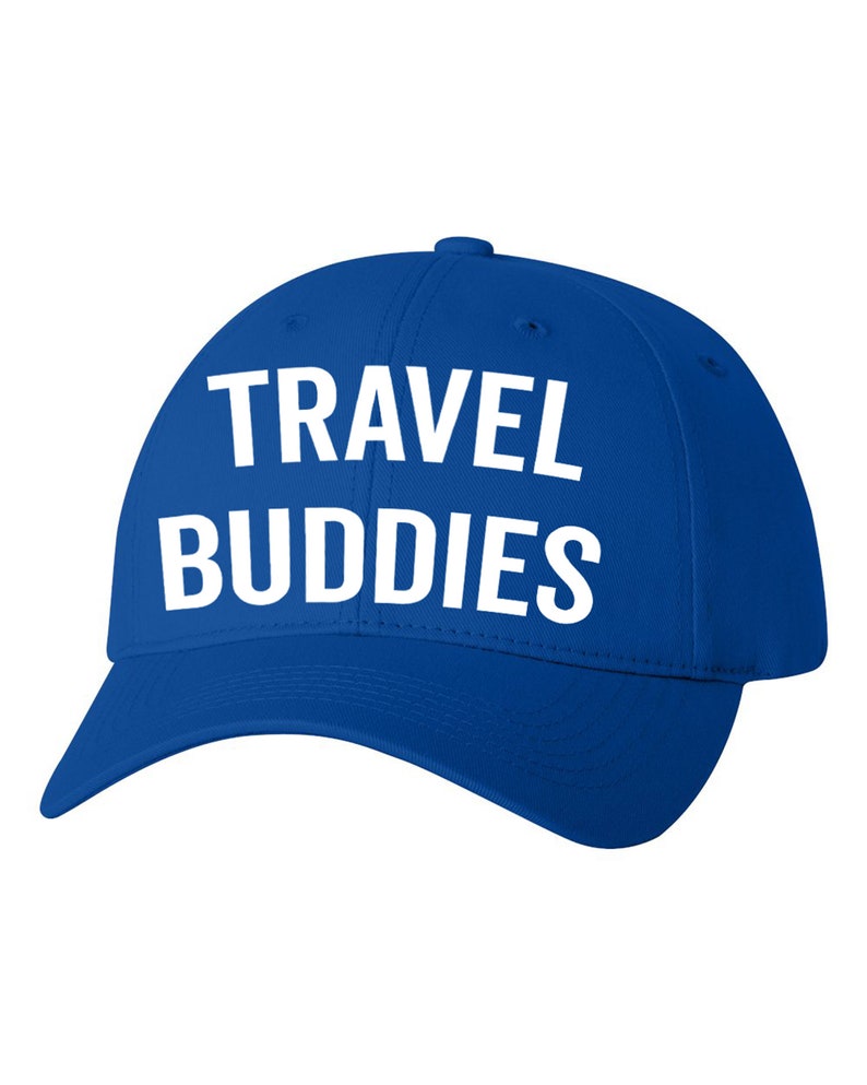 Travel Buddies Matching Caps: Family Vacation Hats - Etsy