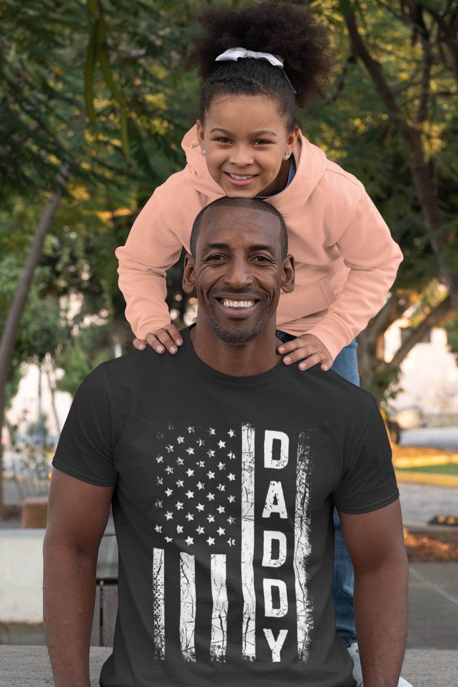 Daddy Shirt American Flag Tshirt Father's Day Gift - Etsy