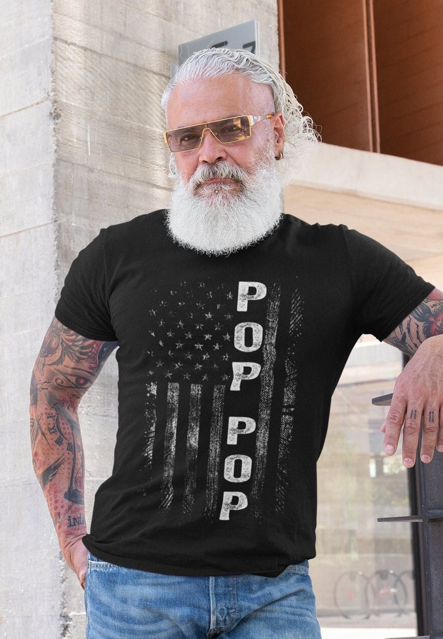 Pop Pop Shirt New Pop Pop Gift Pop Pop Shirt USA Pop Pop - Etsy