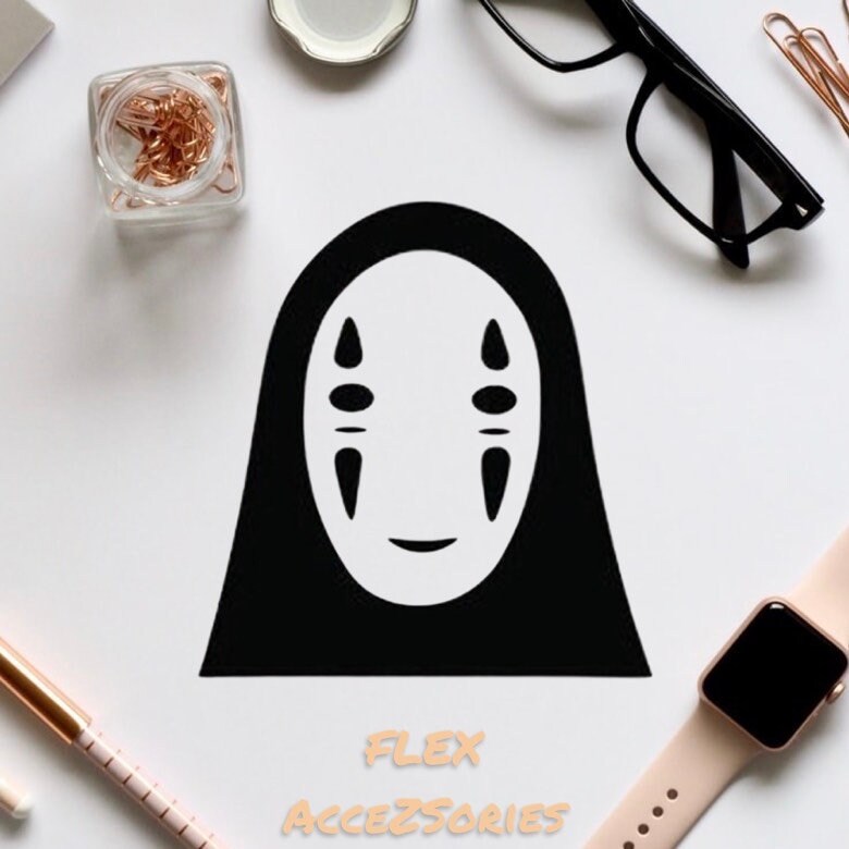 No Face Vinyl Decal Sticker Anime Cosplay Car Truck Window - Etsy