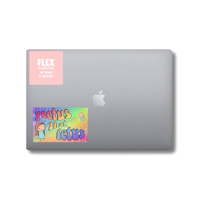 Yeetus That Fetus Funny Vinyl Decal Sticker for Laptop Macbook - Etsy