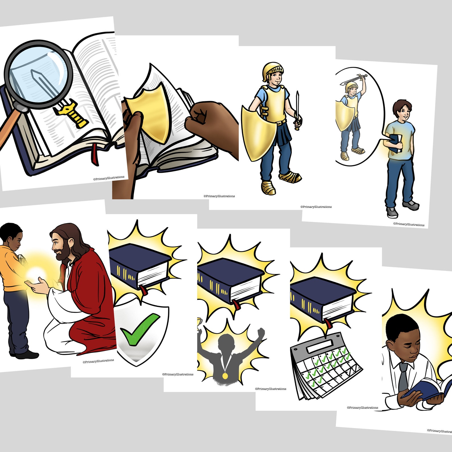 Scripture Power (music by Clive Romney) - Primary Singing Time Visuals ...