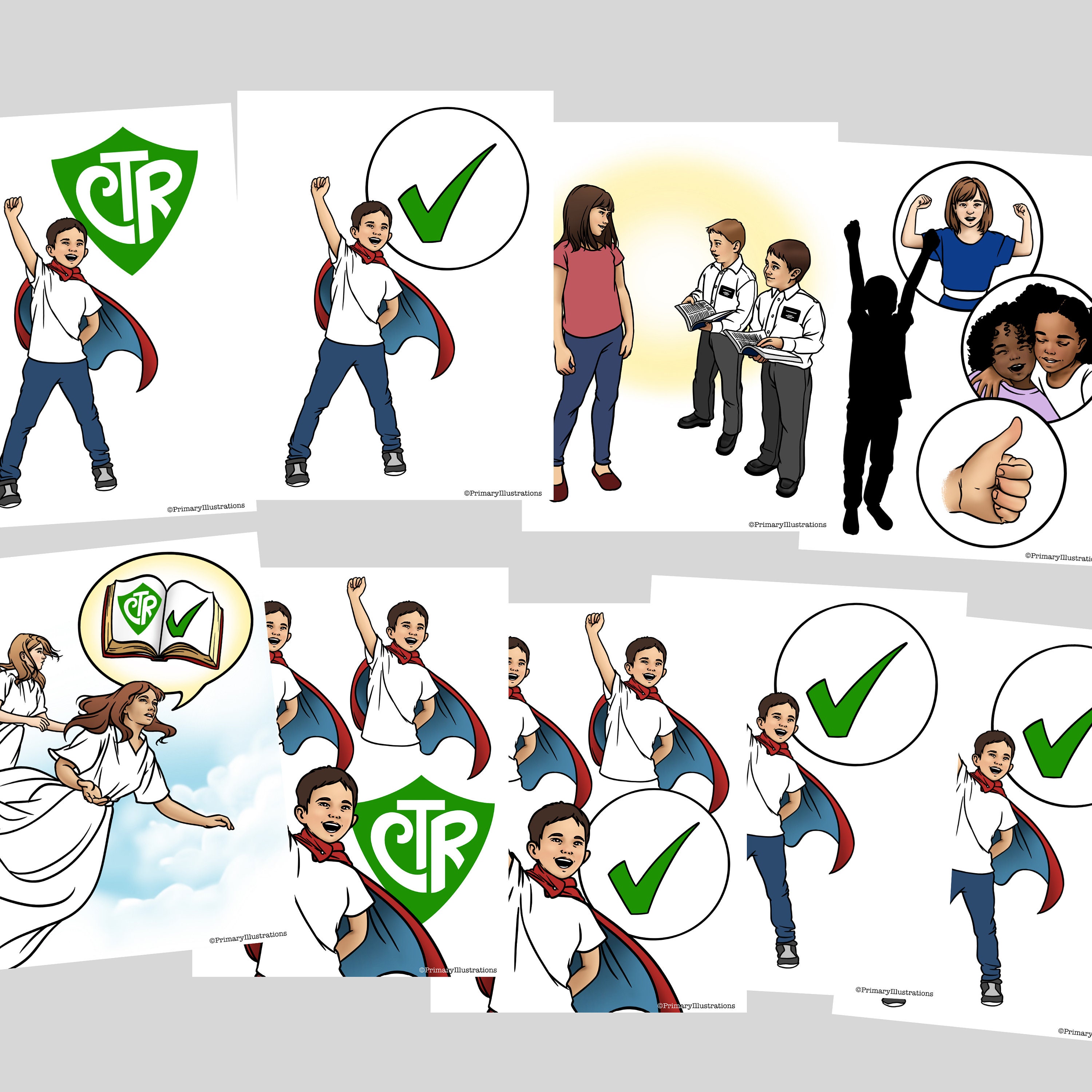 Dare to Do Right - Primary Singing Time Visuals Packet - Etsy