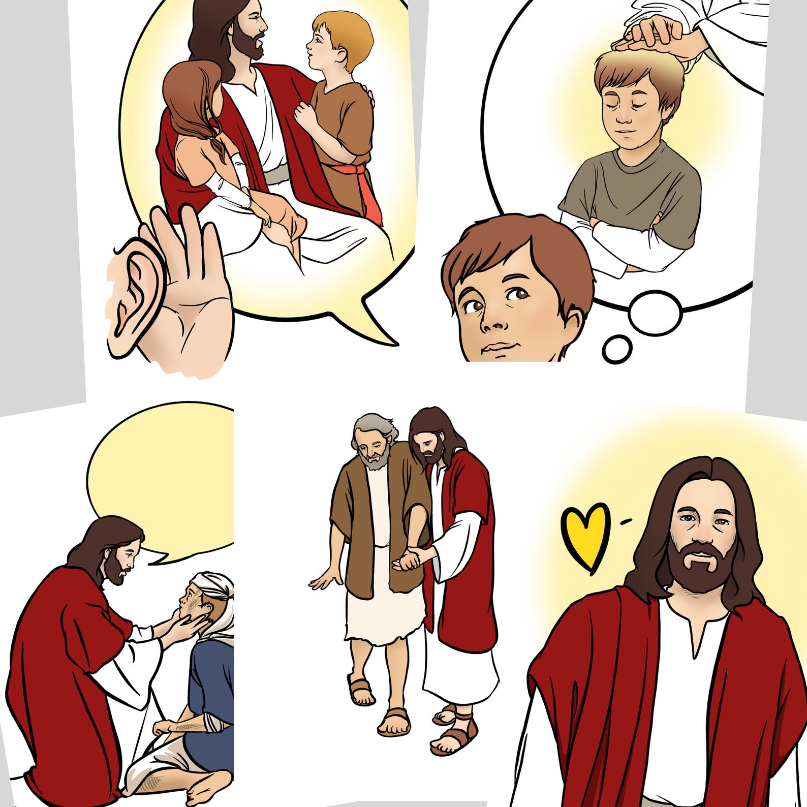 Tell Me the Stories of Jesus Primary Singing Time Visuals - Etsy