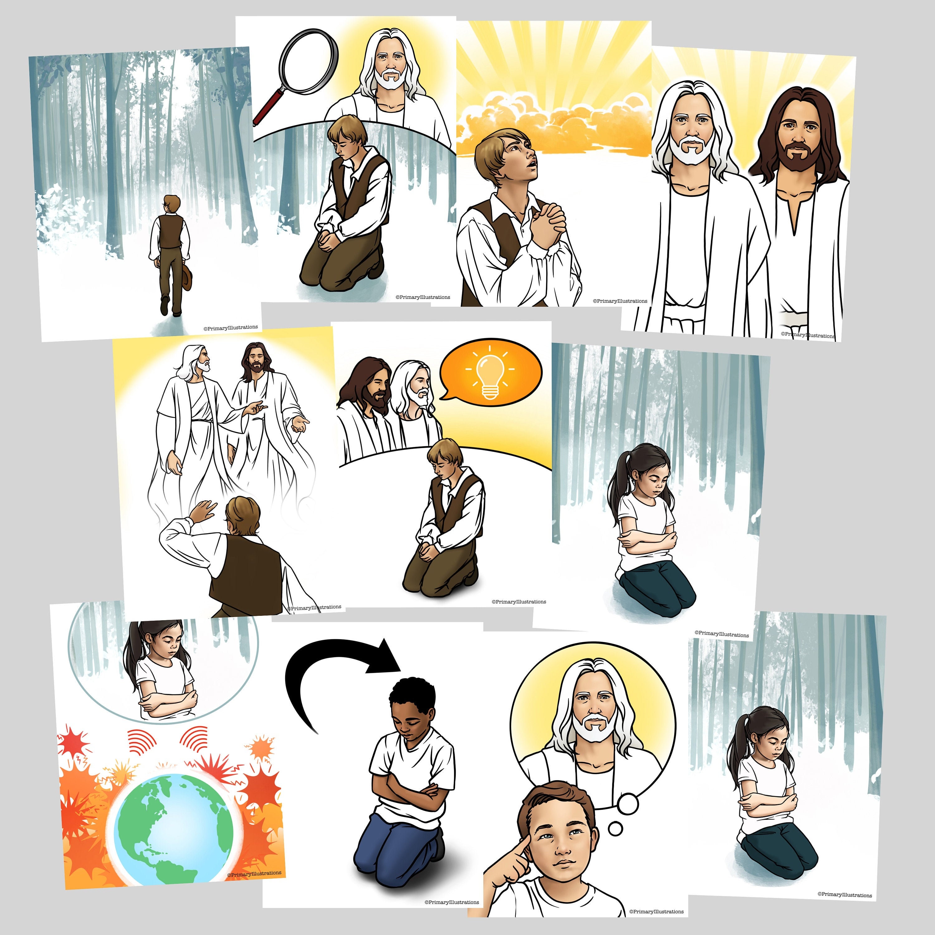 My Own Sacred Grove (music by Angie Killian) - Primary Visuals Packet ...