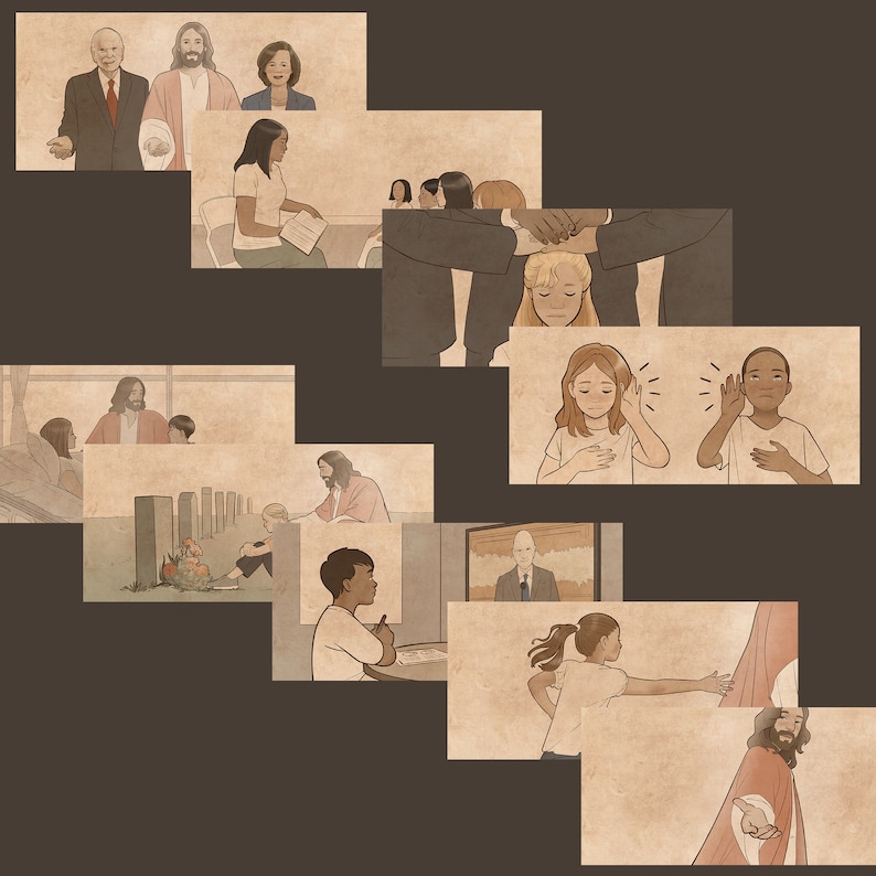 The Liahona Original Illustrations (music by Angie Killian) - Etsy